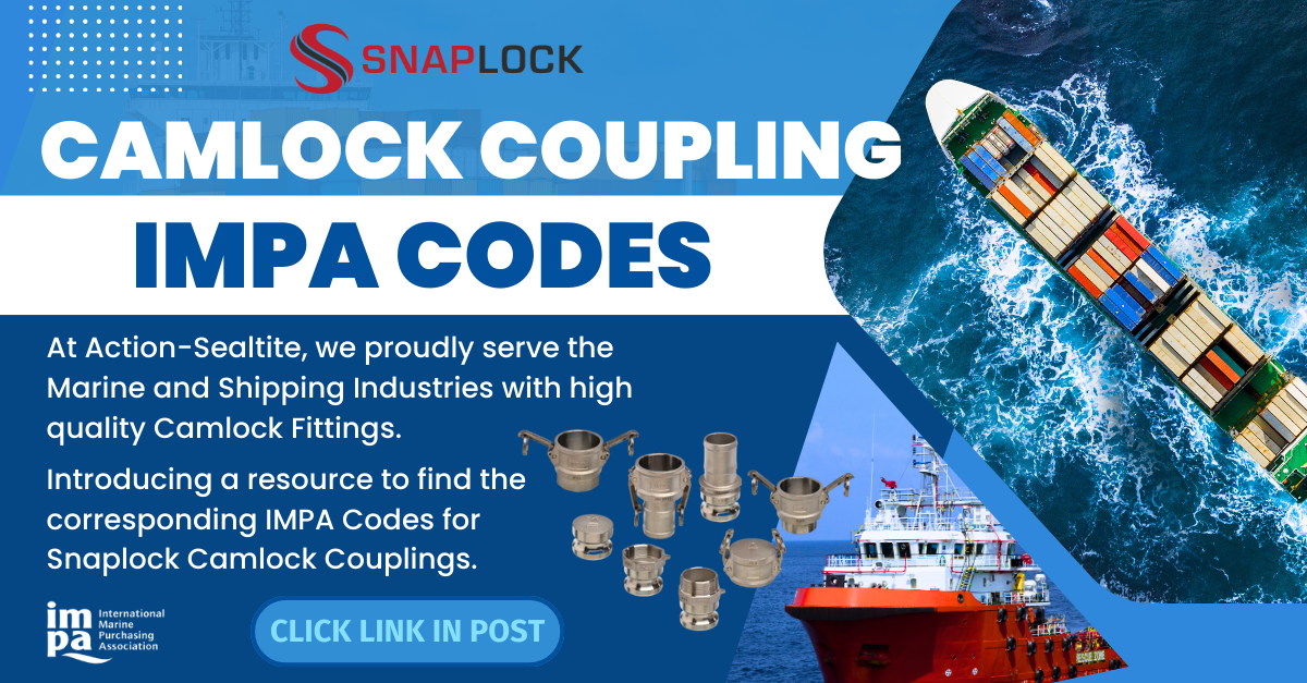 IMPA Codes For Snaplock Camlock Couplings Action Sealtite IMPA Codes For Snaplock Camlock Couplings Action Sealtite